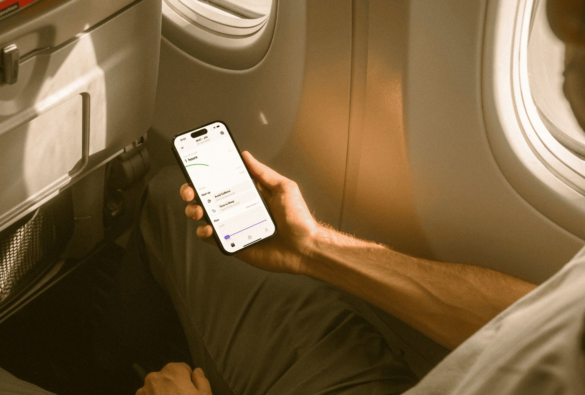 JetShift - The easiest way to skip jetlag